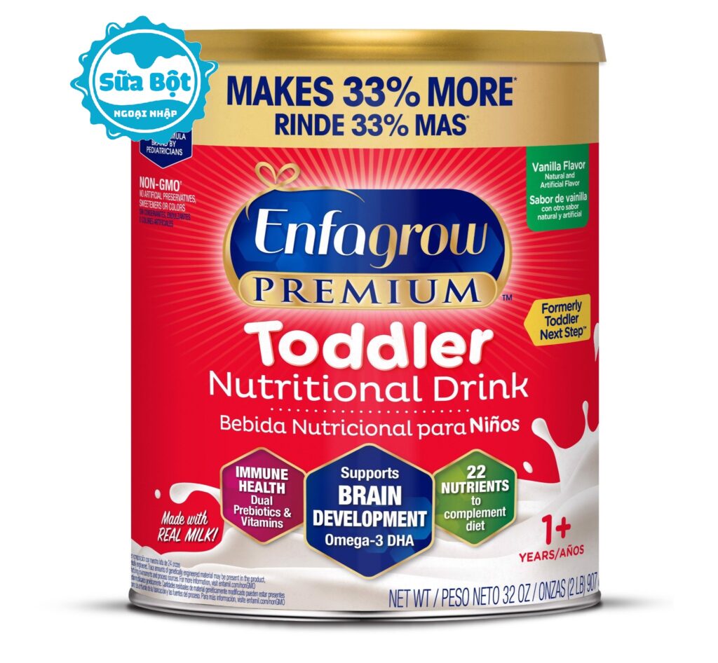 Sữa Enfagrow Premium Toddler Mỹ 680g (Dành cho trẻ 1-3 tuổi)