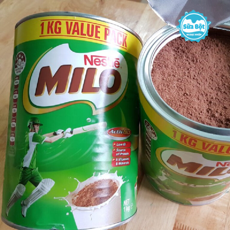 Sữa Nestle Milo Úc 1kg (Dành cho trẻ từ 2 tuổi)