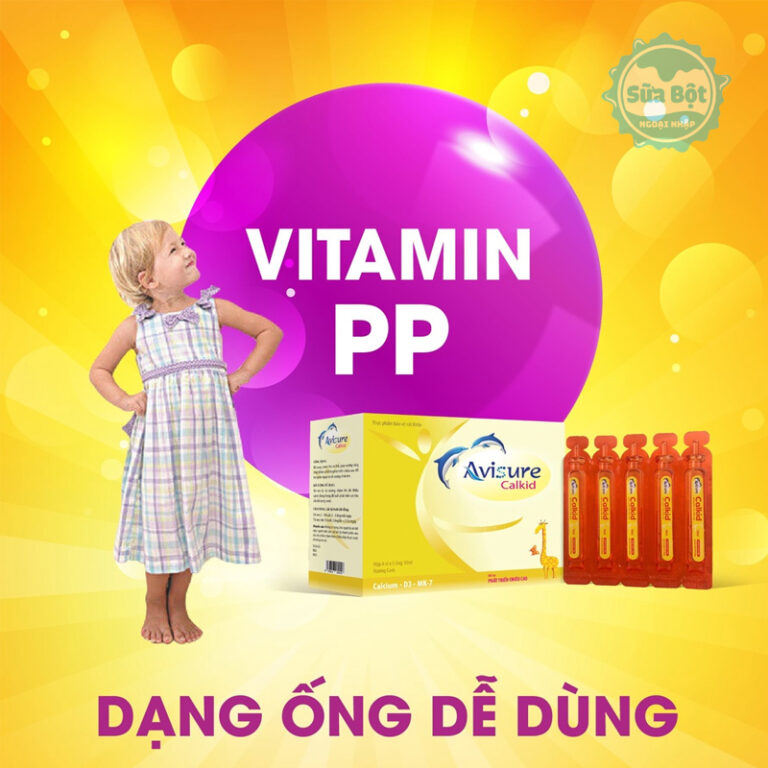 Ống uống Avisure Calkid bổ sung canxi, hỗ trợ phát triển chiều cao