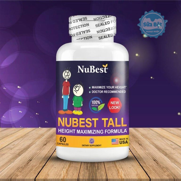 Viên uống NuBest Tall New Look tăng chiều cao 60 viên của Mỹ