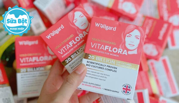 Men phụ khoa Vitaflora Hộp 30 viên của Anh