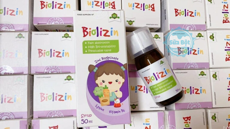 Kẽm Biolizin ăn ngon cho bé Tây Ban Nha 50ml