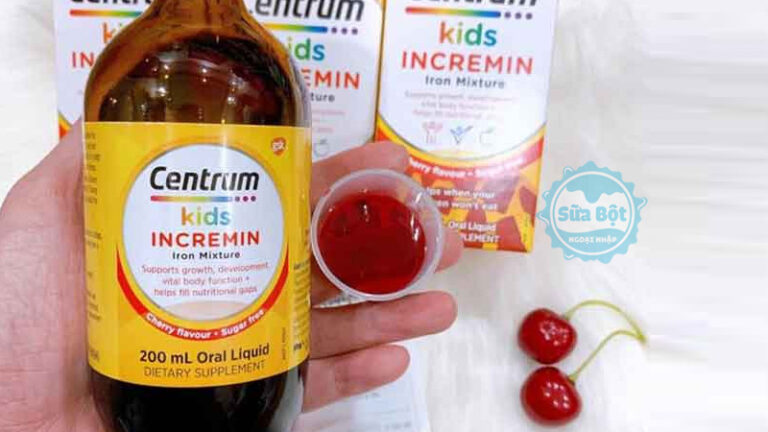 Siro Centrum Kids Incremin có tốt không? Dùng cho bé mấy tuổi?