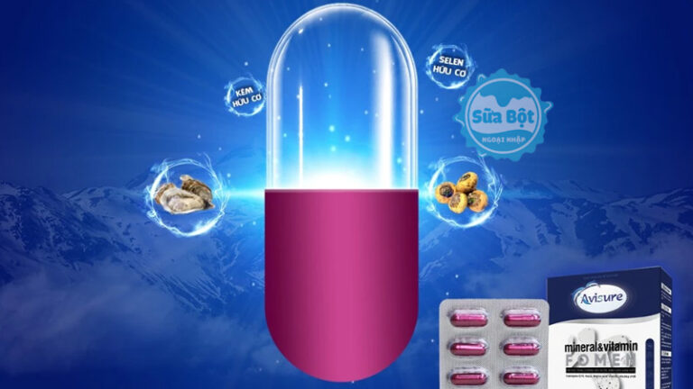 Viên uống Avisure Fomen hỗ trợ tăng cường sức khoẻ cho nam giới 30 viên